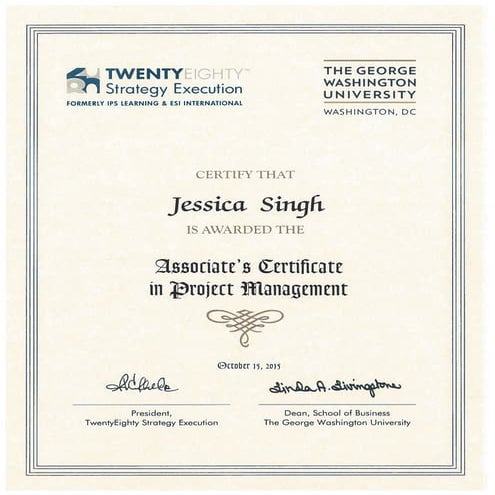 Associates Certificate | PDF