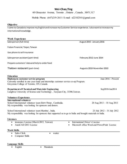 Truong Diep Kim Ngan CV | PDF | Resume Writing and Advice | Job Search