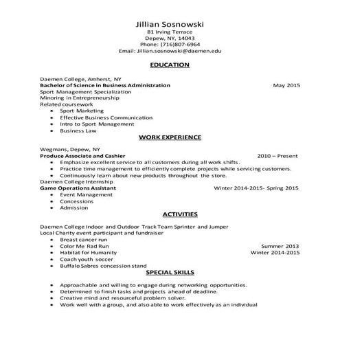 Resume | PDF