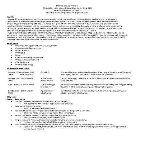 Peter Hamlén CV | PDF