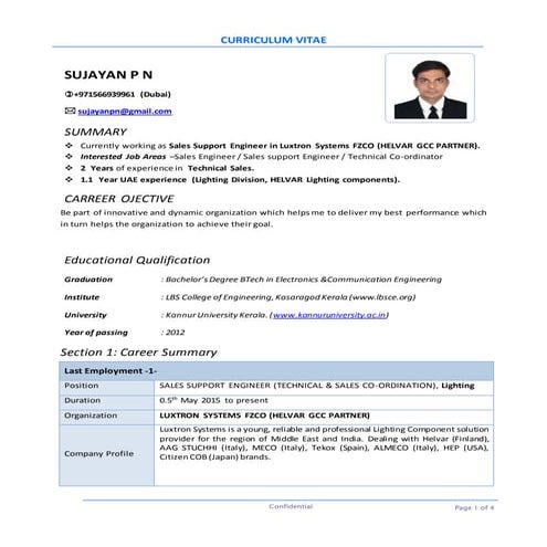 Sujayan-Resume | DOCX