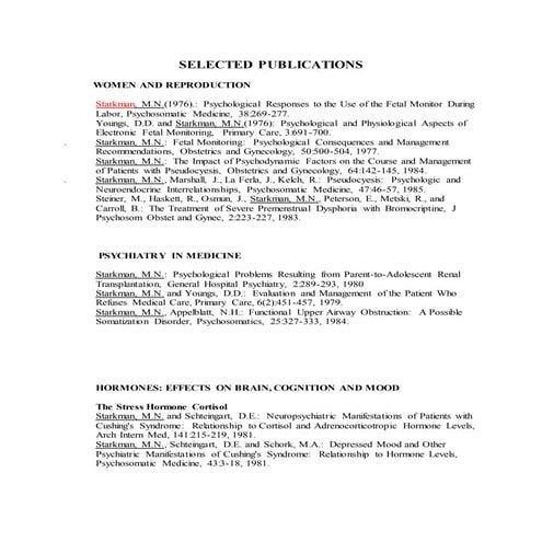 Selected papers | DOCX