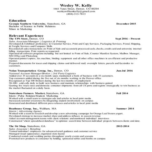 Michelle Bowman Resume 2016 | DOCX
