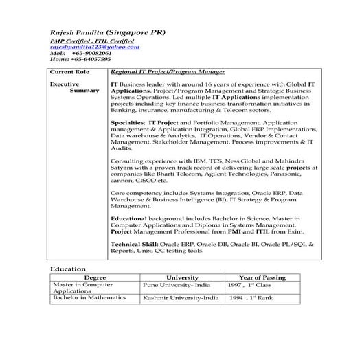 Resume Final Banking and R2R