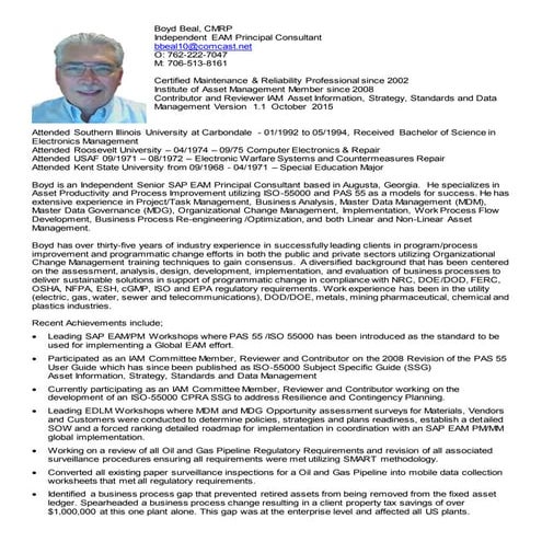 Boyd Beal Biography 01242017 | PDF