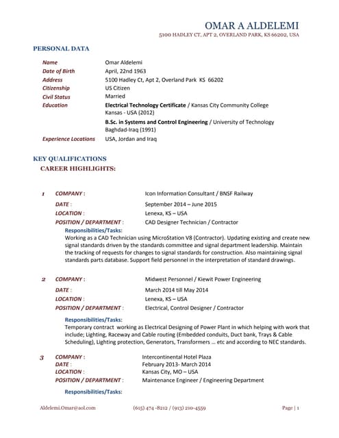 codys resume final | PDF