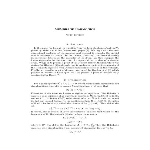 INTEGRAL TRANSFORM SOLUTION OF THE WAVE EQUATION TO SOLVE FOR ...