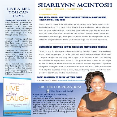 Sherri's Ministry Bio - Final | PDF | Religion & Spirituality