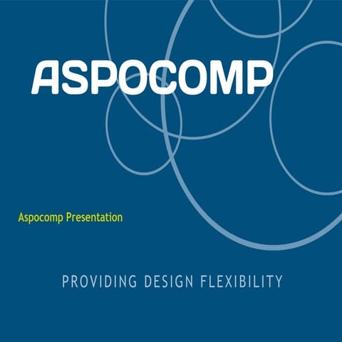 Aspocomp Presentation 8 | PPT