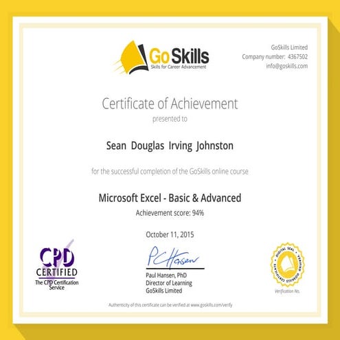 GoSkills 94% | PDF