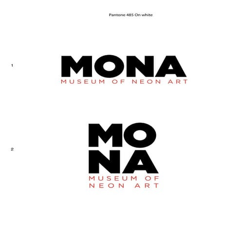 MONA Final logo design | PDF