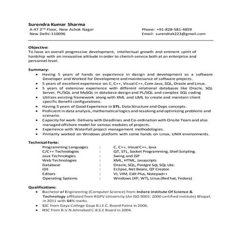 Resume | PDF