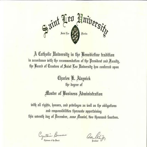 SLU MBA Diploma | PDF