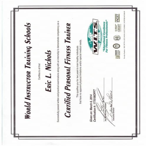 PT CERT WITS ENICH 2014 | PDF