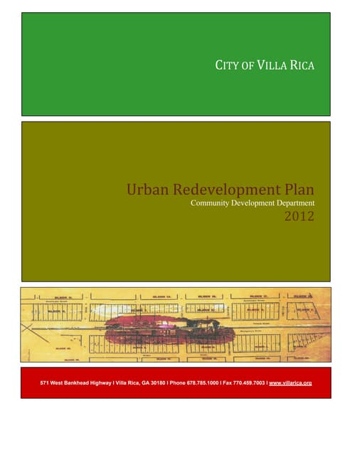 Villa Rica Downtown Parking Assessment | PDF