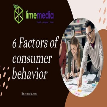 6 Factors of consumer behavior.pptx
