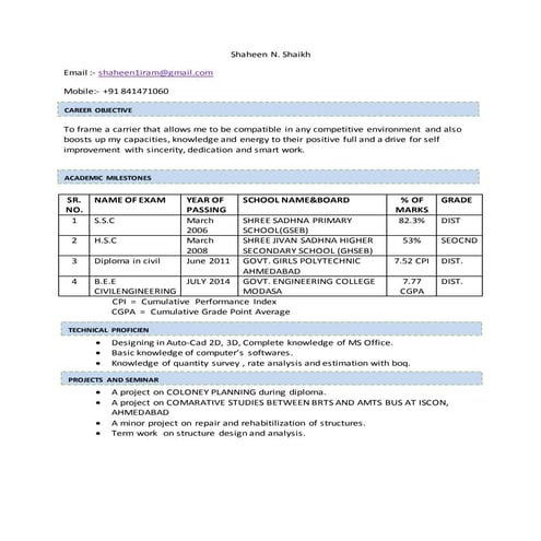 SHAHEEN RESUME | DOCX