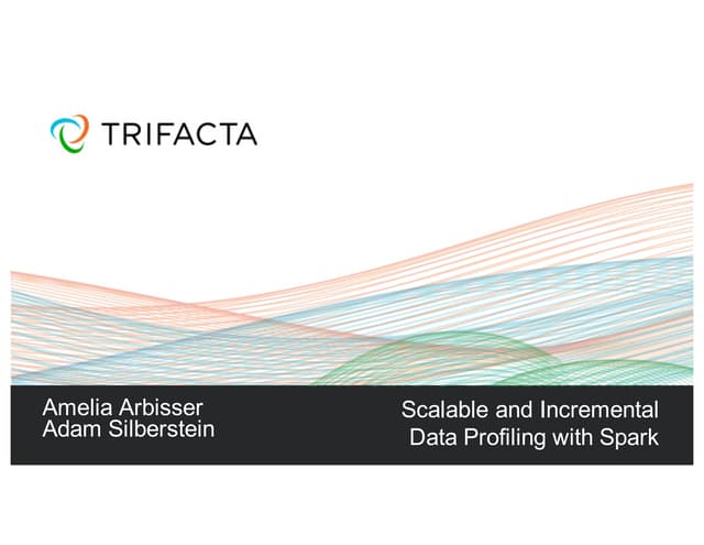 Scalable And Incremental Data Profiling With Spark Ppt