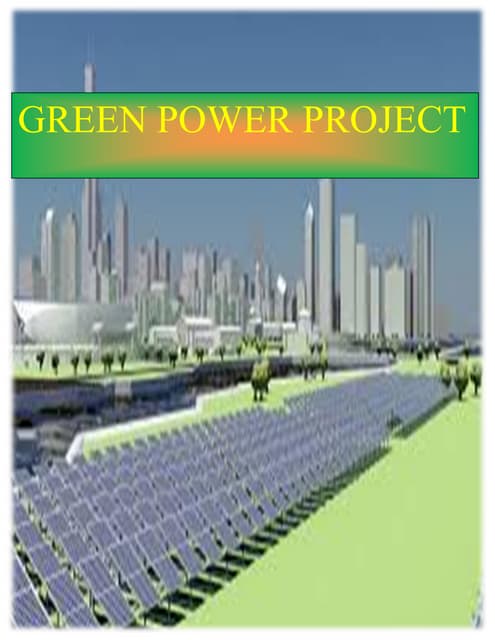 10 mw solar power plant | PDF
