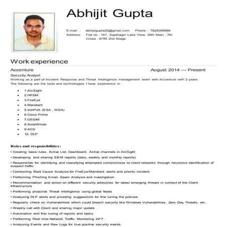 Resume (Abhijit Gupta) | DOCX