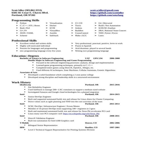 Als_resume_2016 | DOC