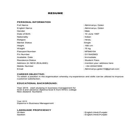 Golen Resume (1) | DOCX