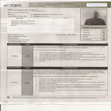 TOEFL IBT | PDF