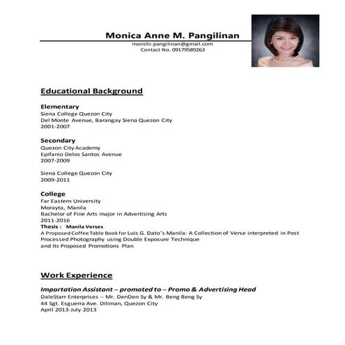 CV for employment | DOCX