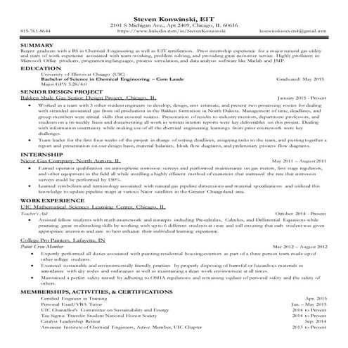 Boeing Resume | DOCX