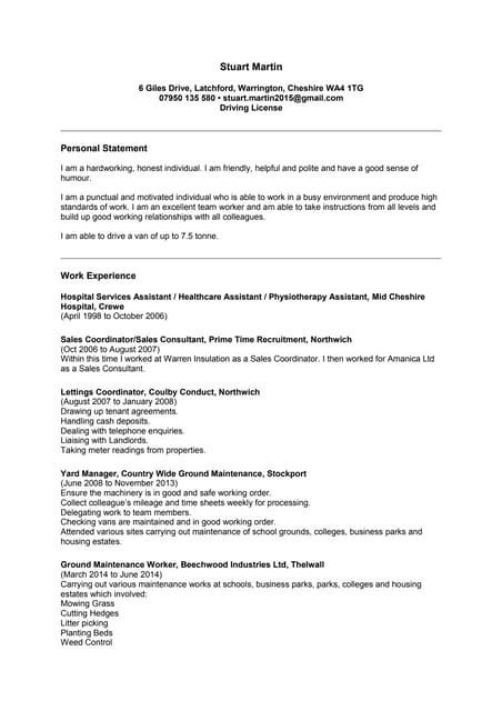 arthur scott CV | PDF