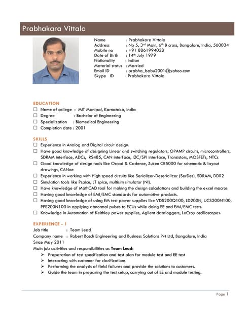 KusumaNindiaRizki cv | PDF