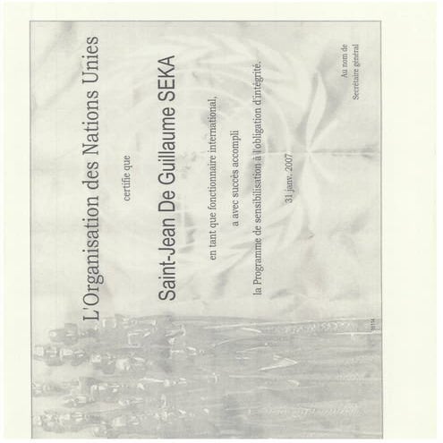 Certificate of Integrity | PDF
