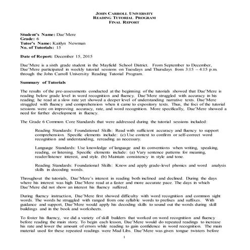 Eric wilson assessment of decoding and encoding | DOCX