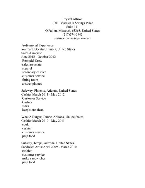 Christopher Resume | PDF