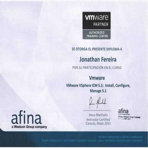 VMware VSphere ICM 5.1 | PDF