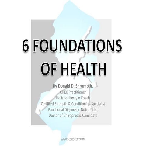 6 Foundational Principles of Health | PPTX