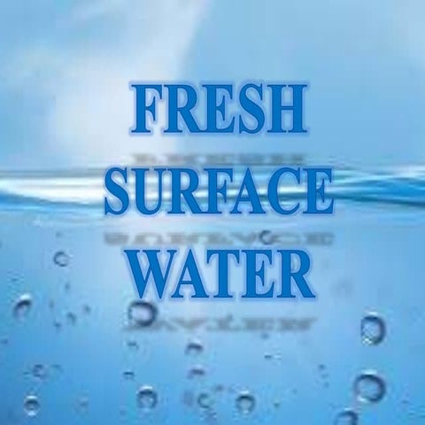Fresh Surface Water | PPT