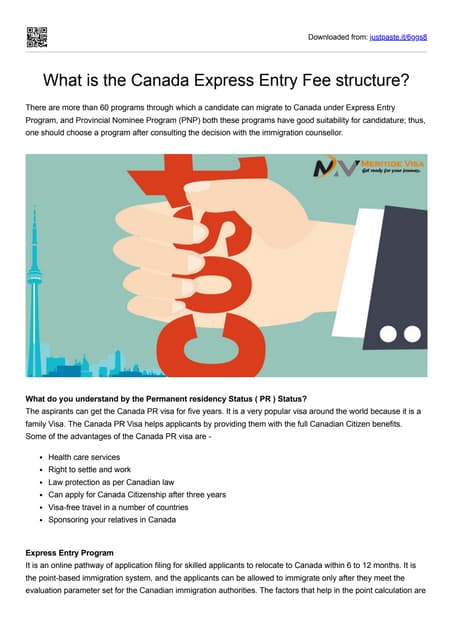 CANADA EXPRESS ENTRY | PPT