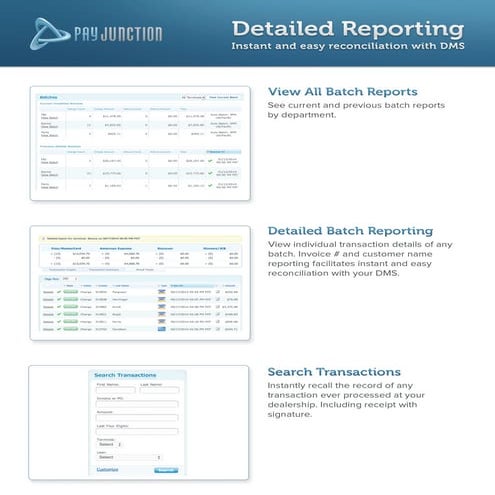 Detailed reporting | PDF
