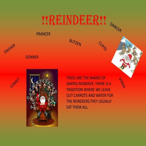 Christmas vocabulary | PPTX