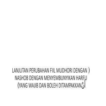 6 Huruf Nashob dengan cara menyembunyikan harfu an atau menampakkannya ...