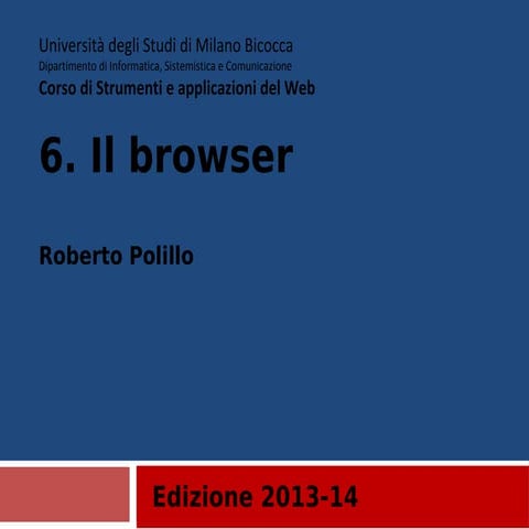8 - Il browser | PPTX