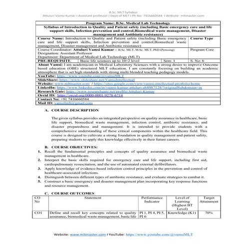 6_Introduction to Quality and Patient safety (including Basic emergency ...