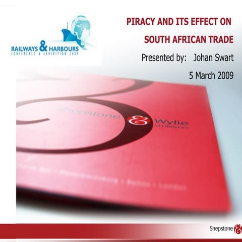 Piracy at sea and its effect on commercial shipping around africa | PPT ...