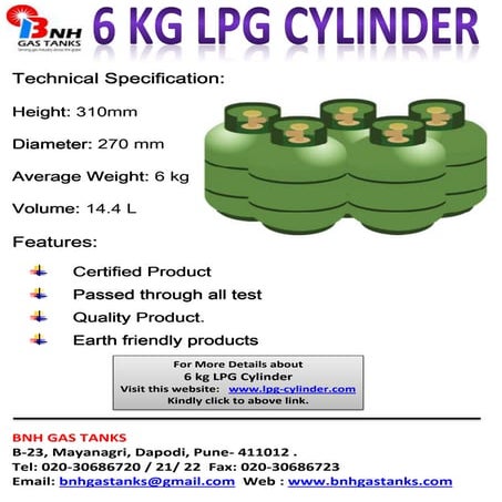 6 kg lpg cylinder | PDF