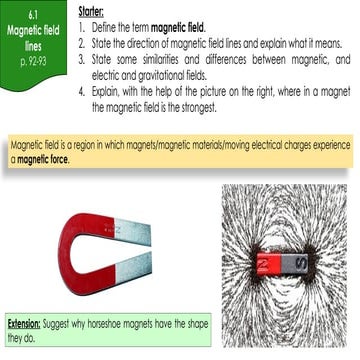 6 Magnetic fields copy label physics a level | PPTX