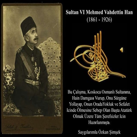 6 Mehmet Vahdettin Sultan | PPSX