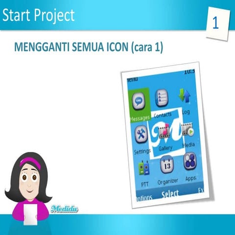6 mengganti aset icon a | PPTX
