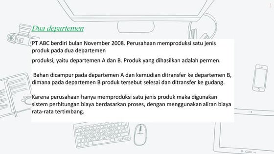 Metode harga pokok proses | PPT