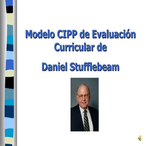 6 modelo de evaluacin curricular de stufflebeam | PPT